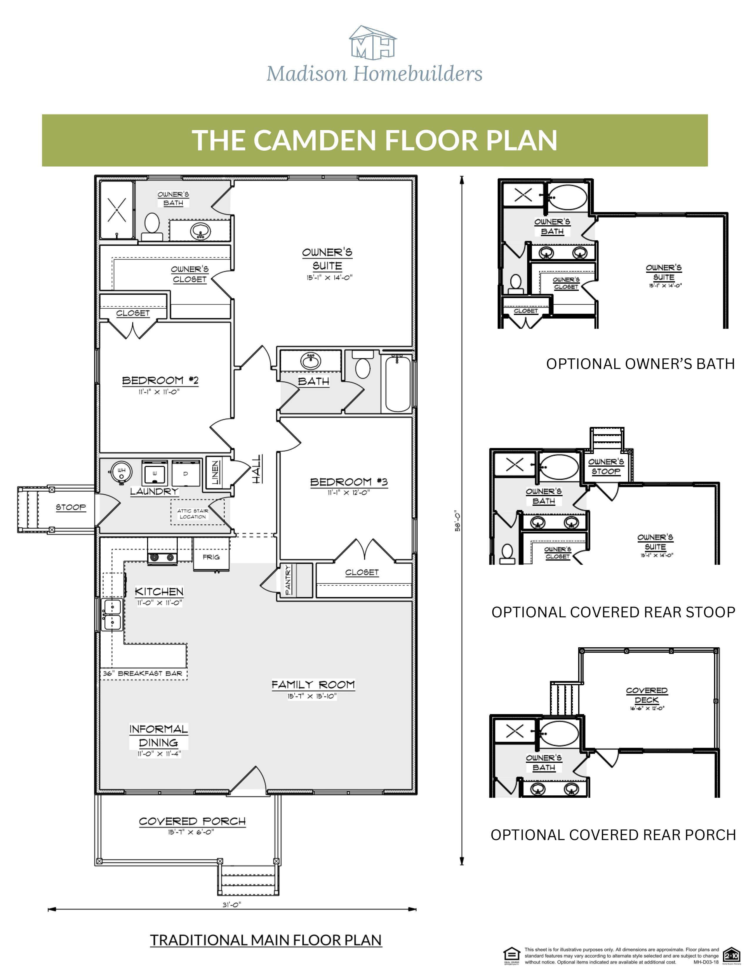 Camden - Madison Homebuilders